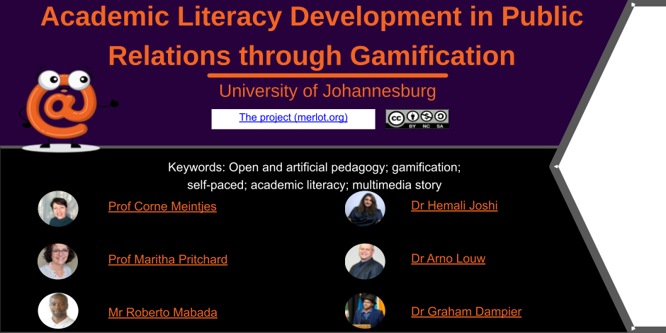 Academic literacy development in public relations through gamification ...
